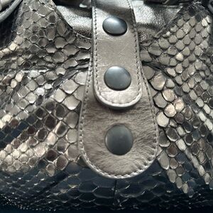 Chloe | Bags | Chloe Python Silverado Shoulder Bag | Poshmark